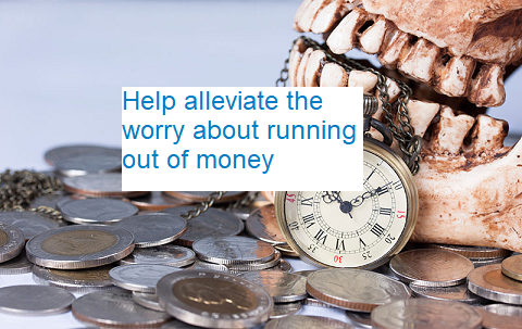 Help alleviate the worry about running out of money. - Top Independent ...